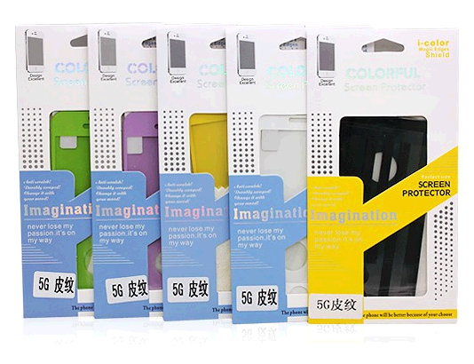 Leather Pu Sticker Skin Screen Protector For Iphone 4/4s/5 on Luulla