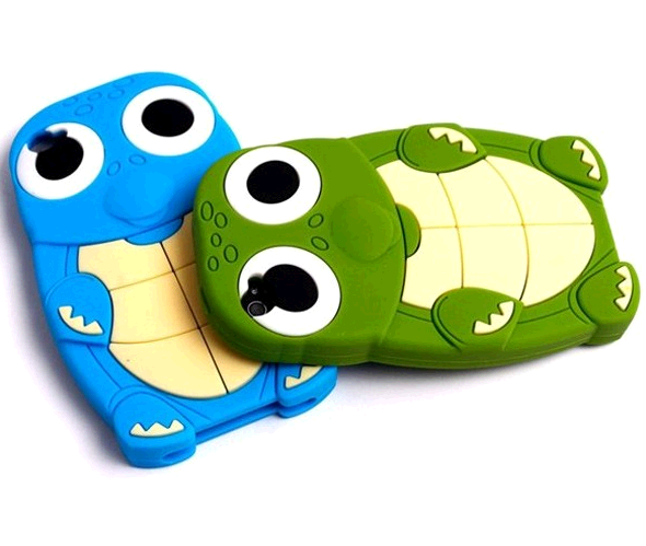 Turtle Style Silicone Skin Case Design For Iphone 4/4s on Luulla